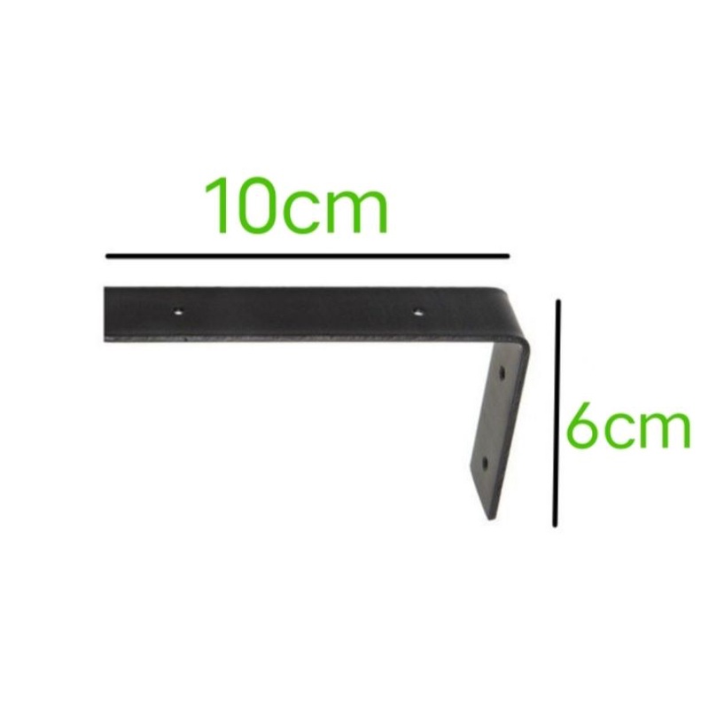 Jual besi siku penyangga rak dinding hambalan / bracket siku hambalan ...