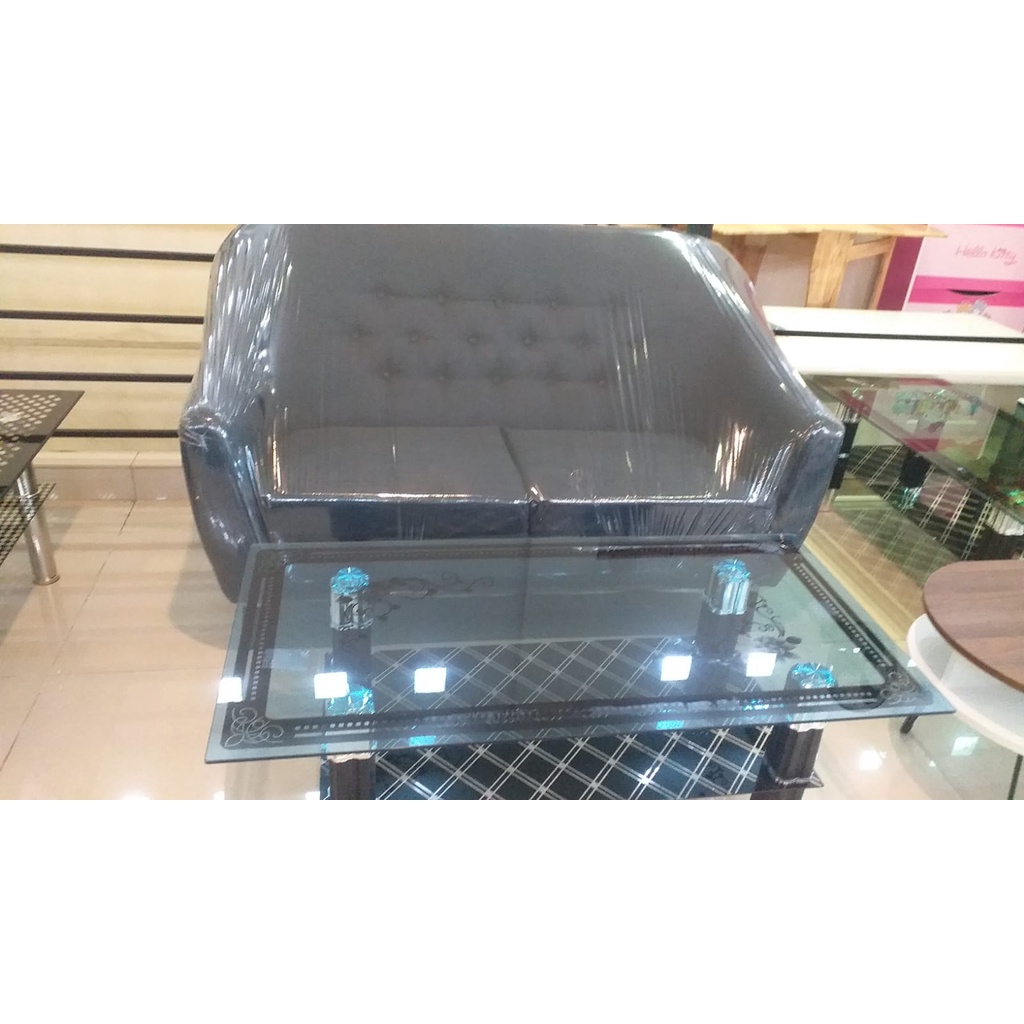 Jual Meja Tamu Kaca/ Meja Sofa Kaca Ukuran Standart Kaki Besi | Shopee ...