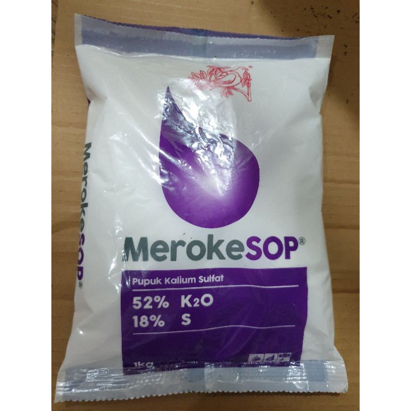 Jual Meroke SOP 1 kg - Pupuk Kalium Sulfat Hidroponik Grade | Shopee ...