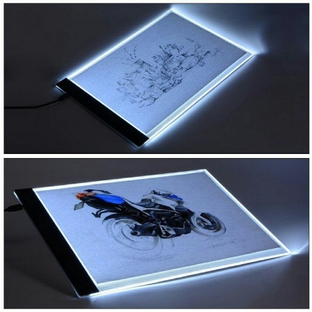 Jual LED Drawing Tracing Stensil Board A4 & A5 | Papan Jiplak Gambar ...