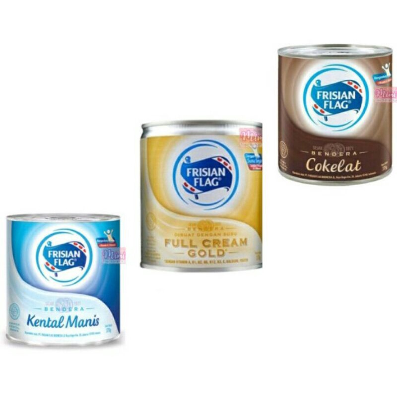 Jual 1 Klg SKM Frisian Flag 370gr / Susu Bendera kaleng 370gr | Shopee ...