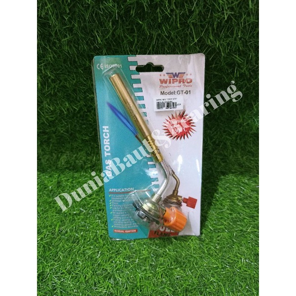 Jual WIPRO GAS TORCH GT-01 MANUAL IGNITION | Shopee Indonesia