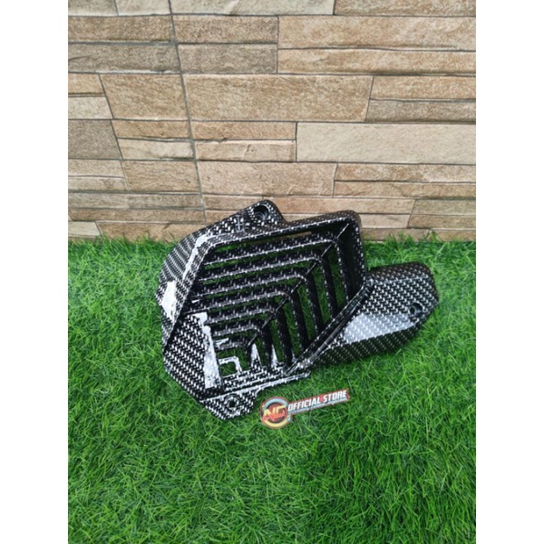 Jual TUTUP RADIATOR PCX 160 CARBON ORIGINAL HONDA | Shopee Indonesia