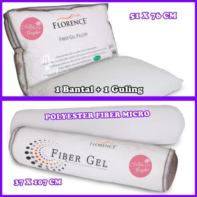 Jual BANTAL DAN GULING FLORENCE FIBER GEL - BUKAN NANO GEL - NANOFIBER ...