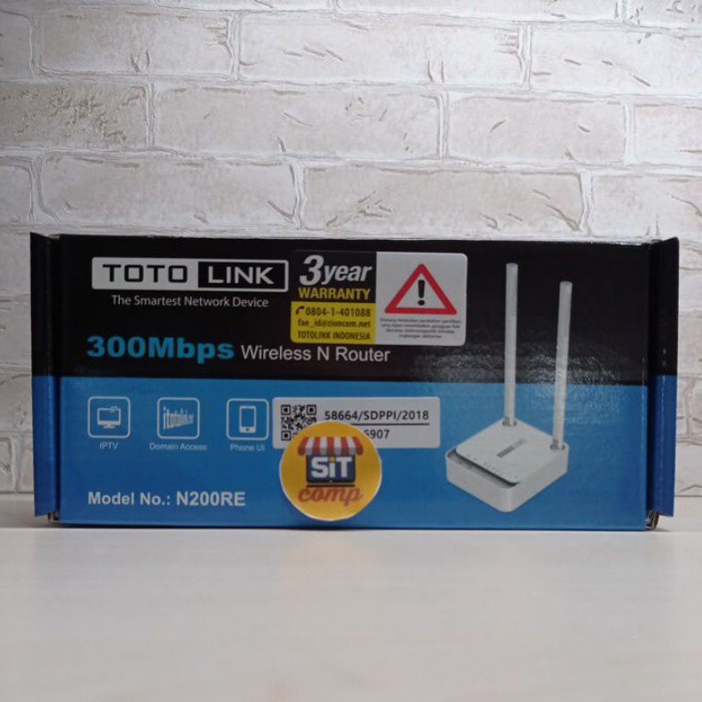 Jual Totolink N200RE 300Mbps Mini Wireless N Router V3/V4/V5 | Shopee Indonesia