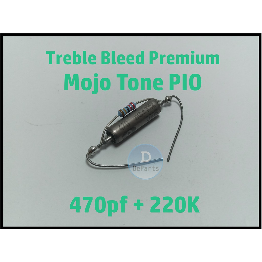 Jual Treble Bleed Kapasitor Premium mojo tone set 470pf-220K | Shopee ...
