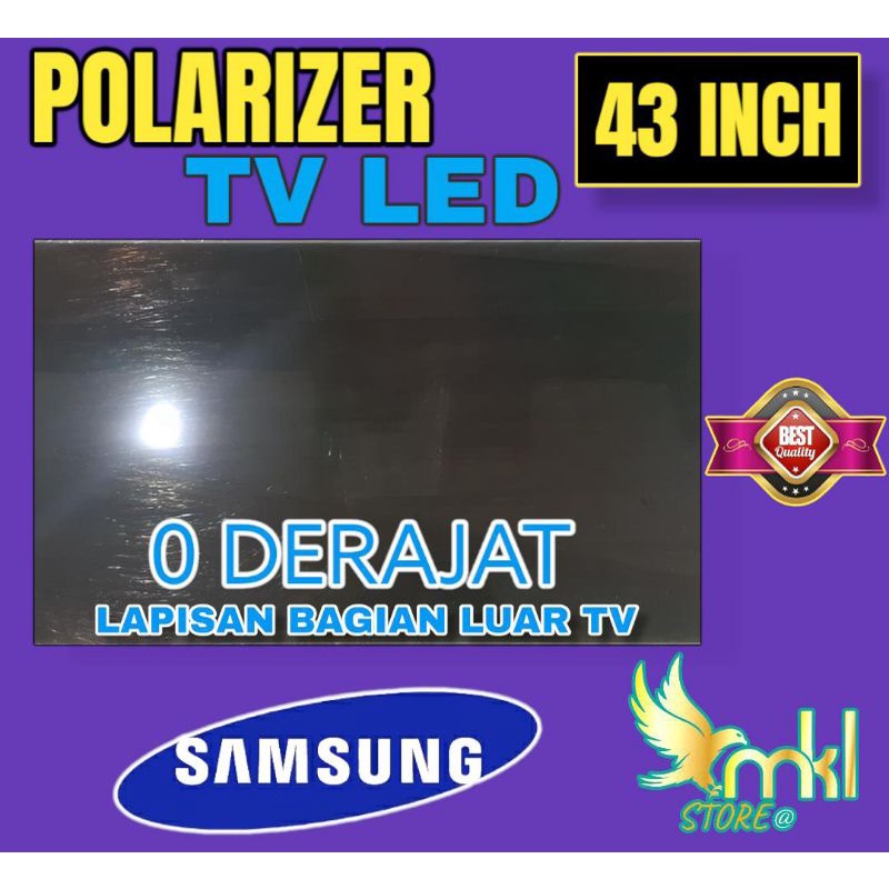 Jual POLARIS POLARIZER TV LCD LED 43" INCH PELAPIS FILM KHUSUS UNTUK ...