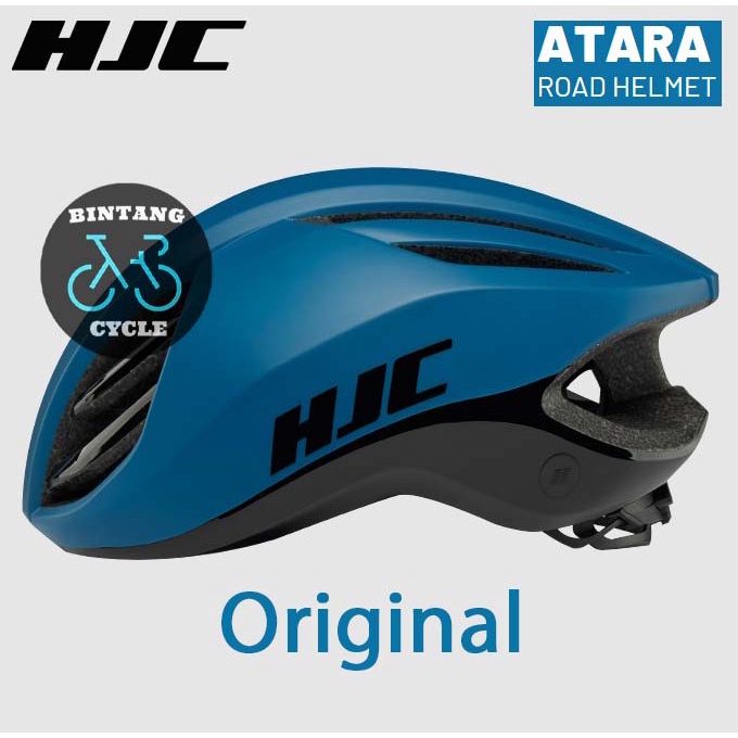 Jual HJC HELMET ATARA MATT GLOSS NAVY - Helm Sepeda Roadbike | Shopee ...