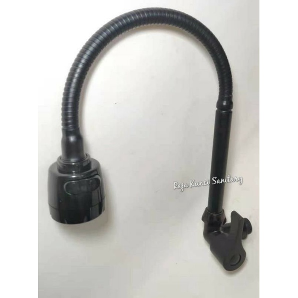 Jual Kran Cuci Piring Hitam Black/Kran Kitchen Sink/Kran Dapur/Tembok ...