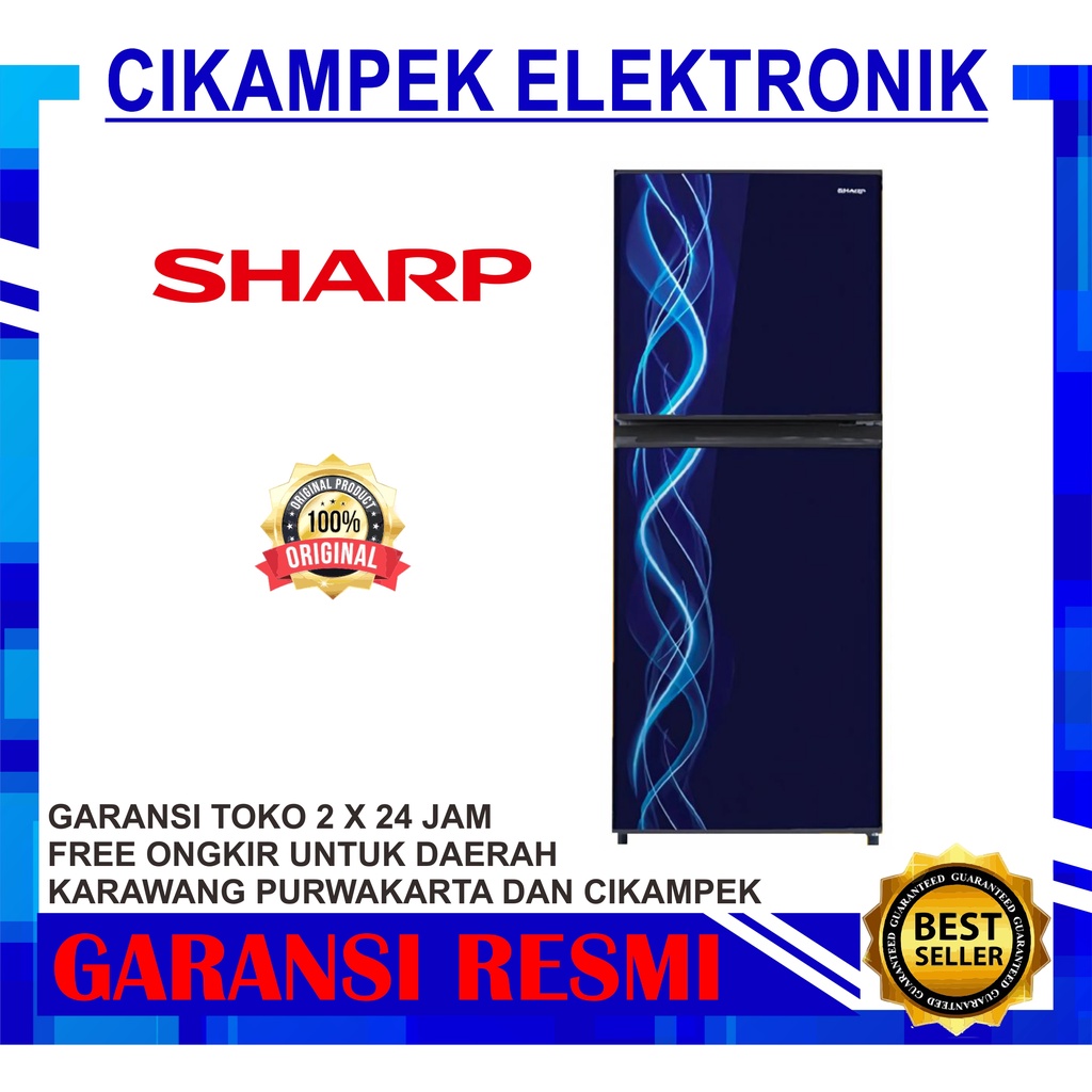 Jual Kulkas Sharp SJ 197 ND 2 Pintu SHARP SJ-N197ND | Shopee Indonesia