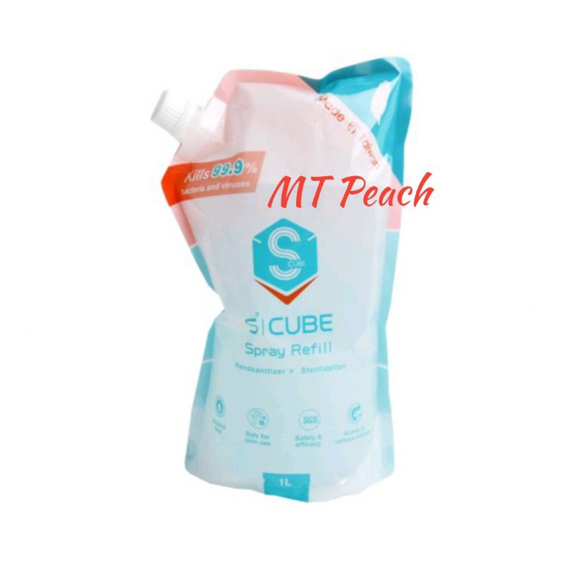 Jual S CUBE REFILL HAND SANITIZER & STERILIZATION 1 Ltr | Shopee Indonesia