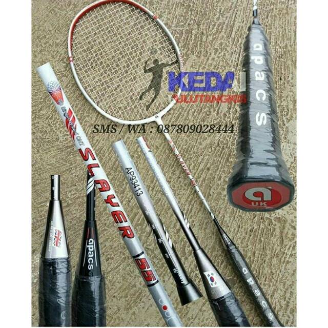 Jual Raket Badminton Apacs Slayer 55 UK Original | Shopee Indonesia
