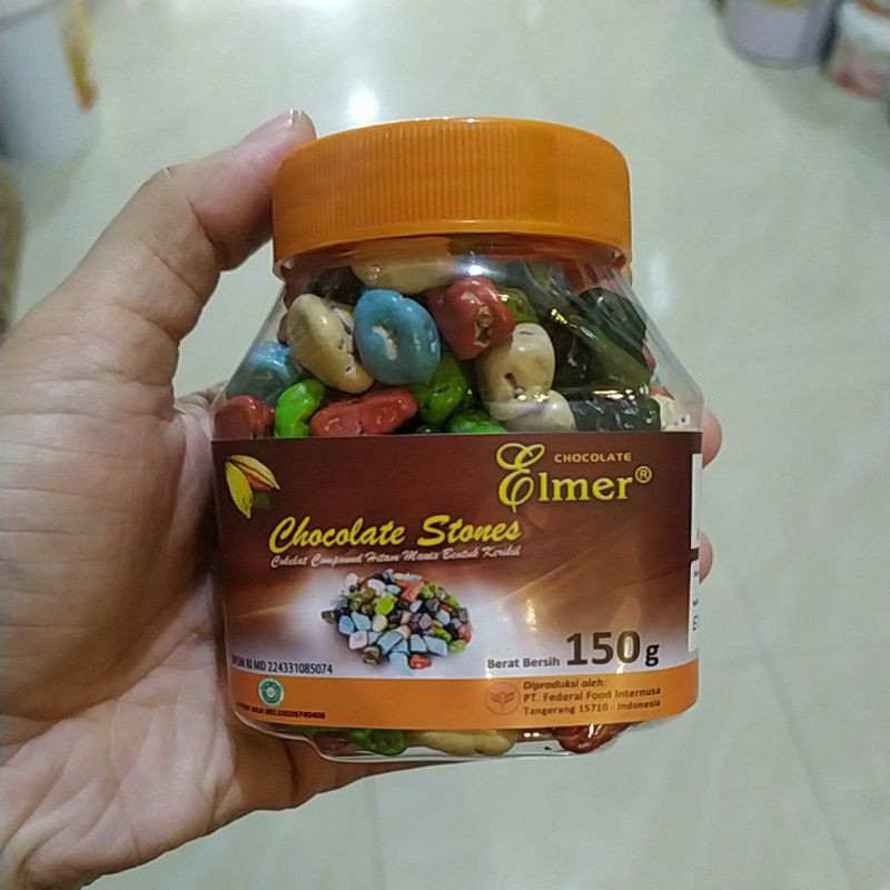 Jual chocolate stone | kemasan pabrik 150g | Shopee Indonesia
