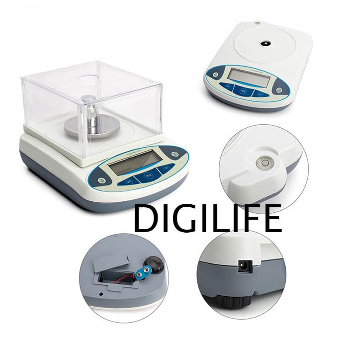 Jual Timbangan Lab 0.001g Max 500g Digital Scale 1mg 0.001 g 500 gram ...
