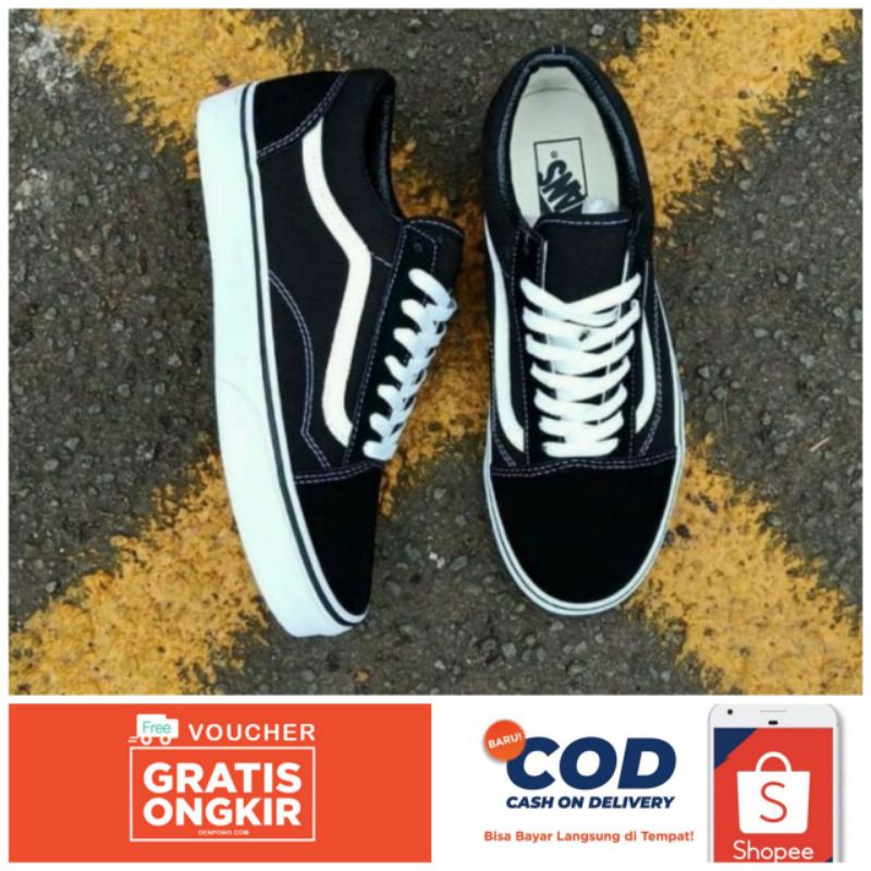 Jual SEPATU PRIA UKURAN BESAR BIG SIZE JUMBO 45 46 47 48 HITAM LIS ...