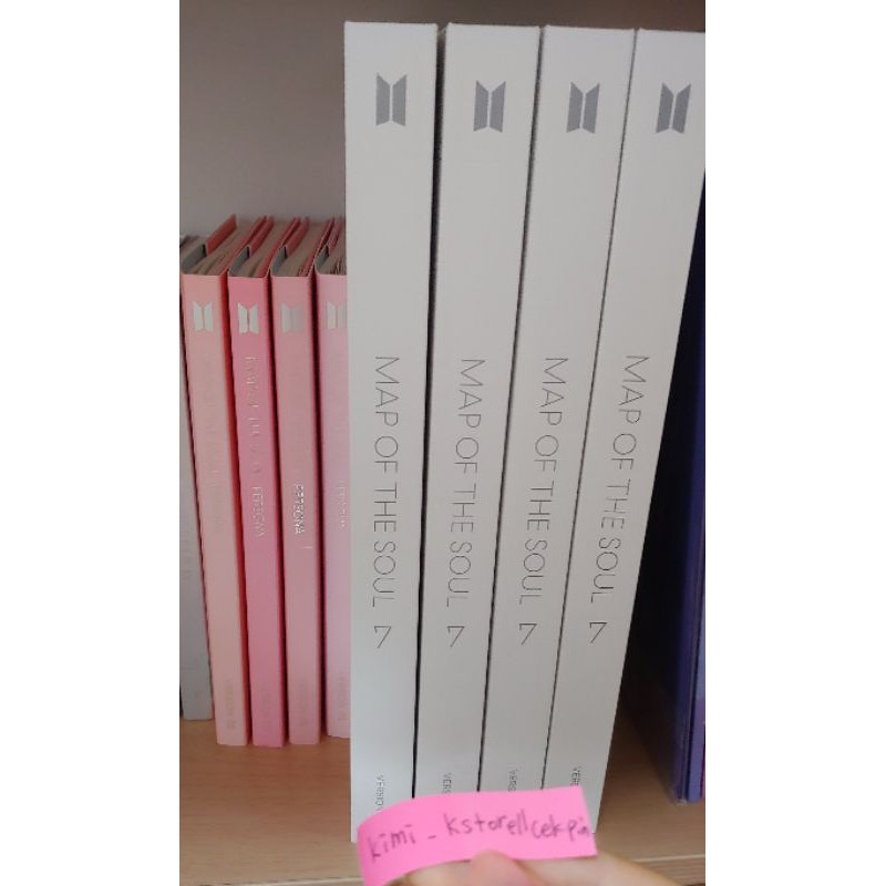 Jual Album BTS Mots 7 Versi 1,2,3,4 Album only/Fullset Baca deskripsi ...
