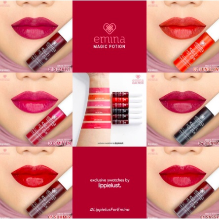 Jual EMINA MAGIC POTION LIP TINT Tin Liptint Liptin Lip Serum Lip Cream ...
