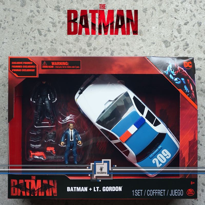 Jual The Batman Movie BATMAN and Lt. GORDON Exclusive Police Car Set ...
