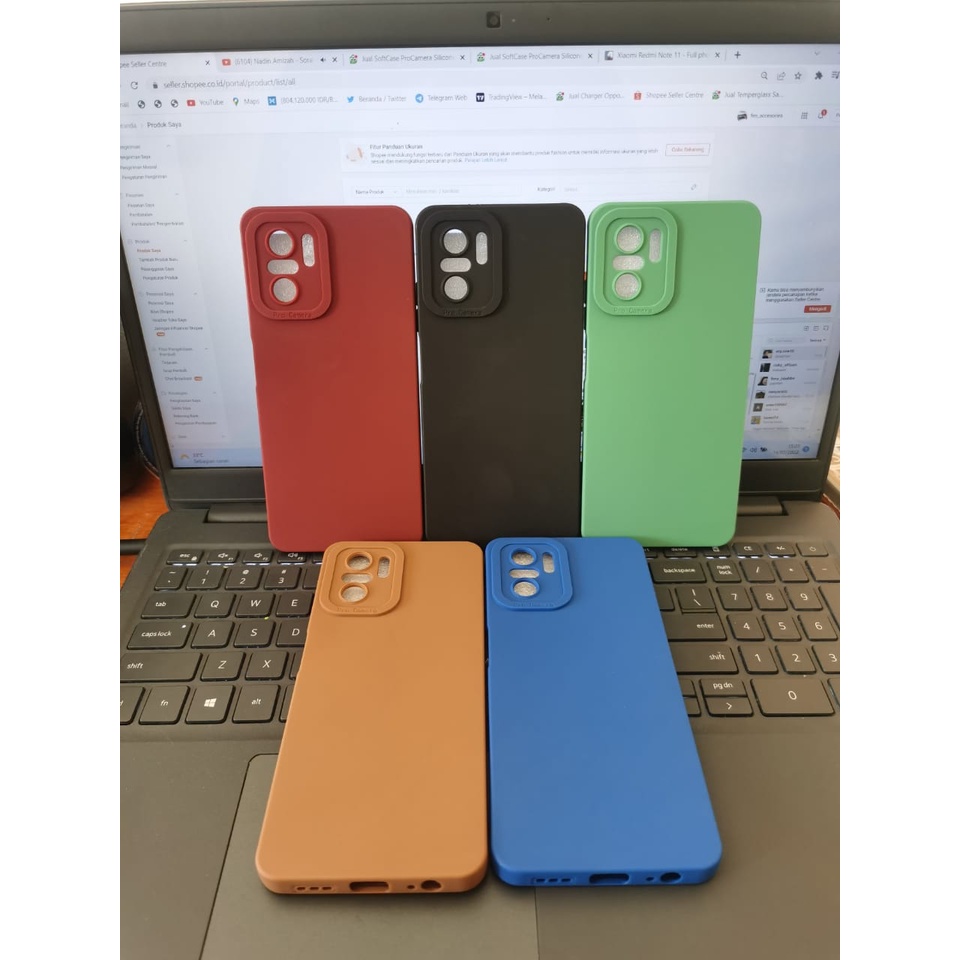 Jual REDMI NOTE 10 / REDMI NOTE 10S SoftCase ProCamera Silicone Matte ...