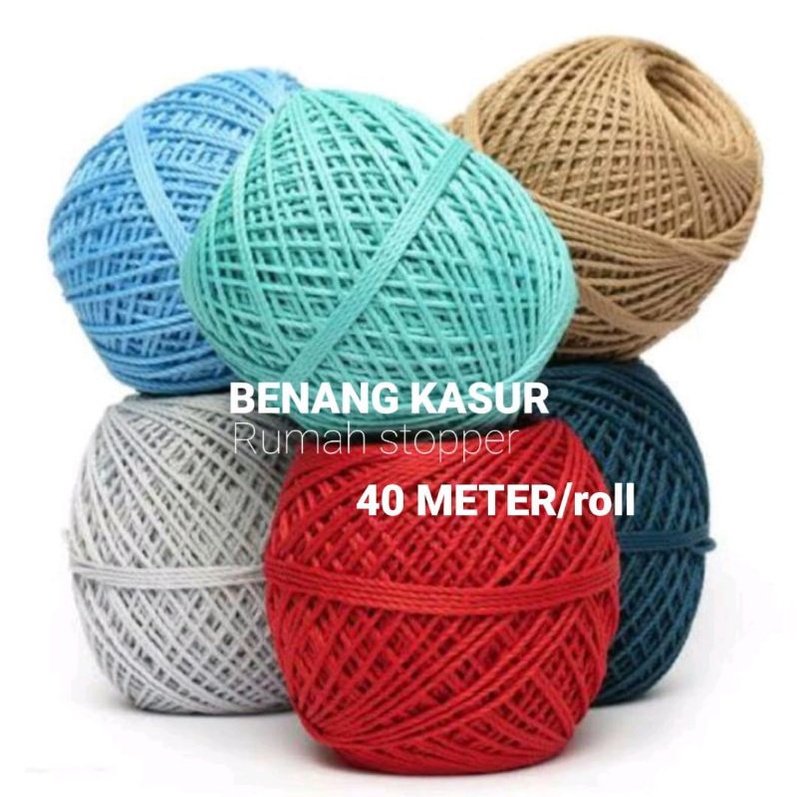 Jual TALI BENANG KASUR/ TALI BENANG BANGUNAN/ TALI BENANG BENDERA CAP ...