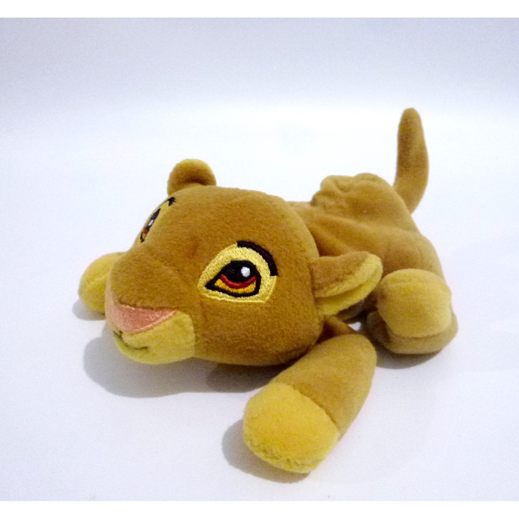 Jual Boneka Simba Lion King Original Disney Store Simba Bean Bag ...