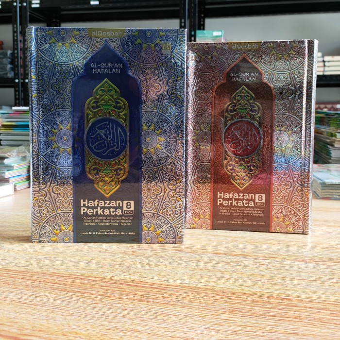 Jual DISKON - (BISA COD) Al-Quran Hafazan 8 A5 Terjemah Perkata Ayat ...