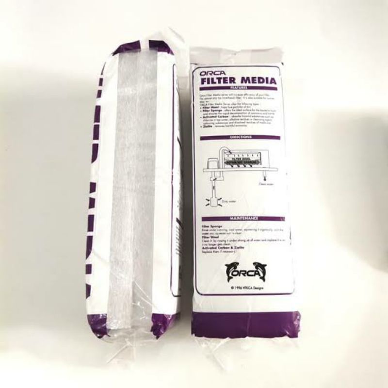 Jual BUSA FILTER ORCA ISI 4 PCS HIGH QUALITY FILTER MEDIA AQUARIUM ...