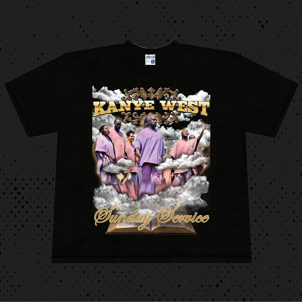 Jual Kanye West Bootleg Rap Tee / Kaos Bootleg Kanye West | Shopee ...