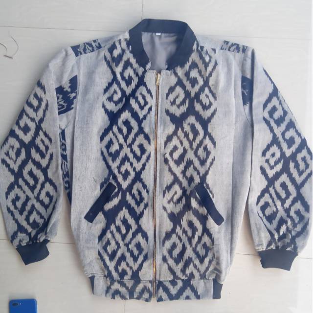 Jual Jaket tenun original high class motif toraja | Shopee Indonesia