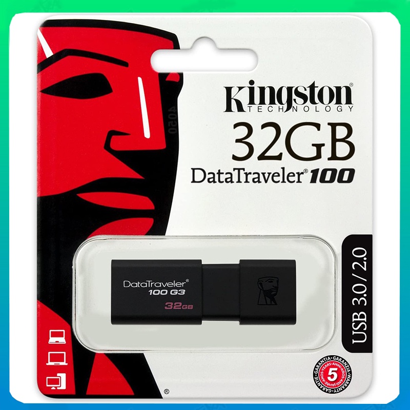 Jual Kingston Flashdisk 32GB DT100 USB 3.0 - FLASH DISK 32 GB DT 100 ...