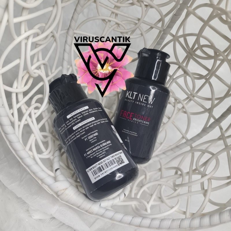 Jual NEW KLT Face Toner Black Series ORIGINAL | Shopee Indonesia