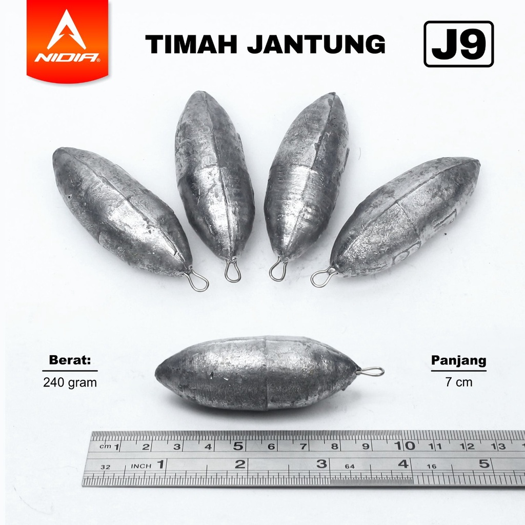 Jual Timah pancing Bandul Pancing Timah Mancing Laut - Timah Pemberat Pancing - Timah Jantung ...