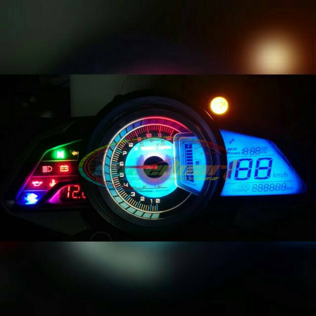 Jual PAPAN SPEEDOMETER KAWASAKI PULSAR NS-200p (Free polaris pnp untuk ...