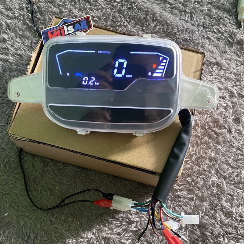 Jual spido meter Fiz R / vega poswan dll digital | Shopee Indonesia