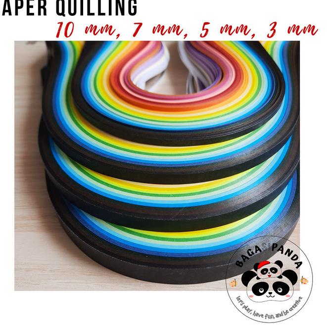 Jual ⅎ Kertas Paper Quilling isi 260 lembar / Paper Quiling Art ...