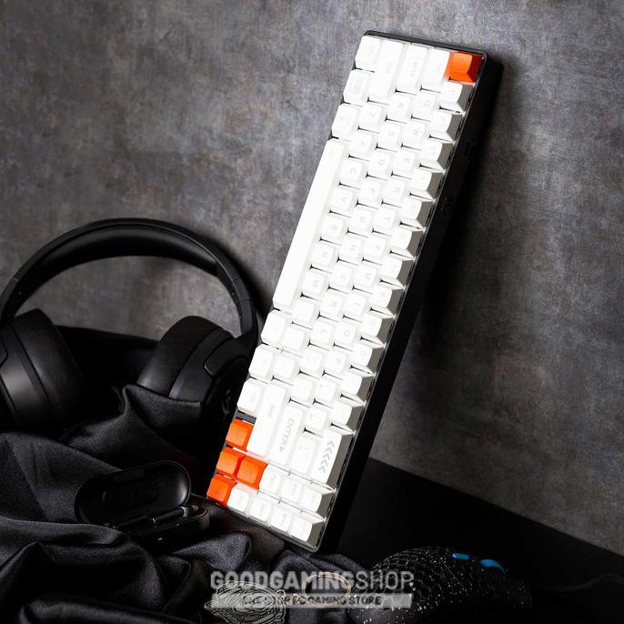 Jual DAREU EK871 - WIRELESS MECHANICAL KEYBOARD - COKELAT | Shopee ...