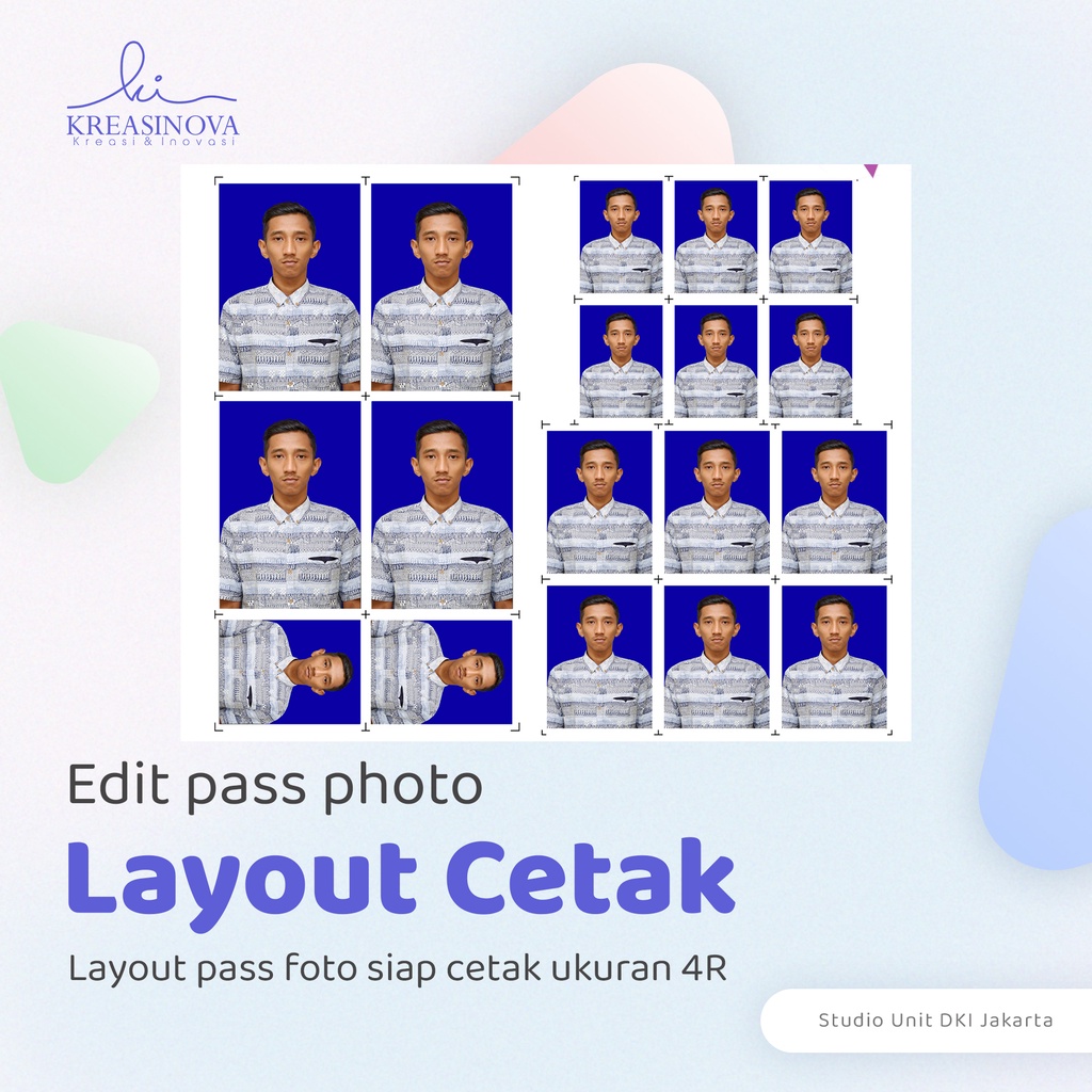 Jual Edit foto / pas foto / foto KTP / ID card / foto produk / ganti ...