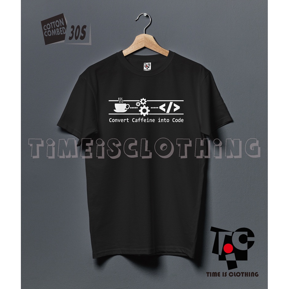 Jual Kaos Baju Distro PROGRAMMER IT KODING CODING 30s | Shopee Indonesia