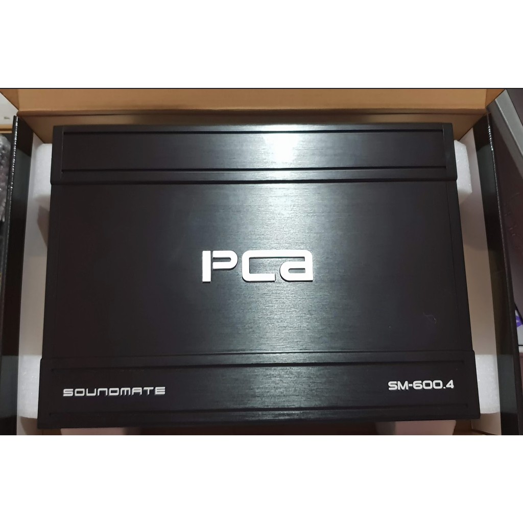 Jual POWER 4 CH PCA SOUNDMATE SM600.4 | Shopee Indonesia