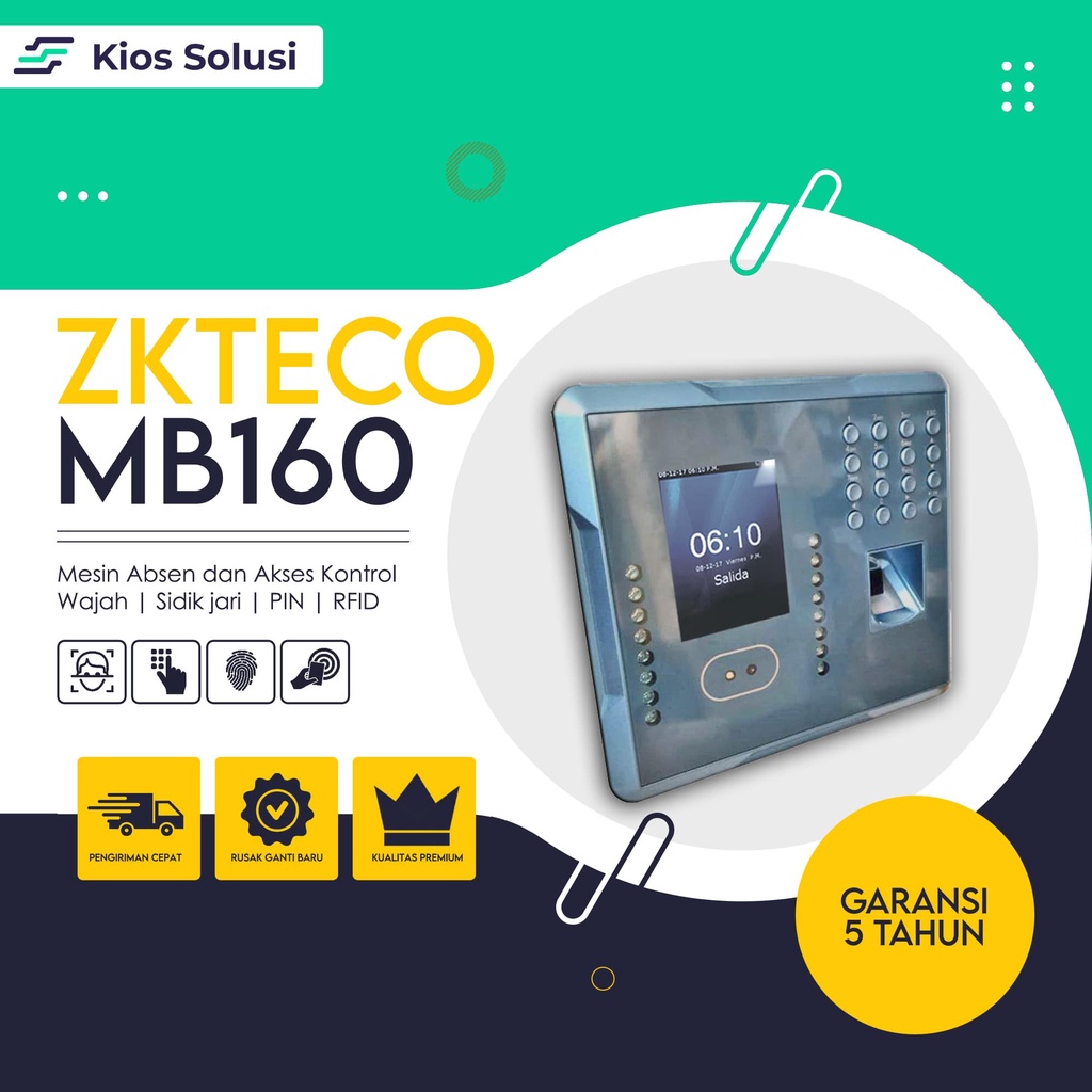 Jual Mesin Absen| Mesin Absensi | Fingerprint | Sidik Jari | ZKTECO ...