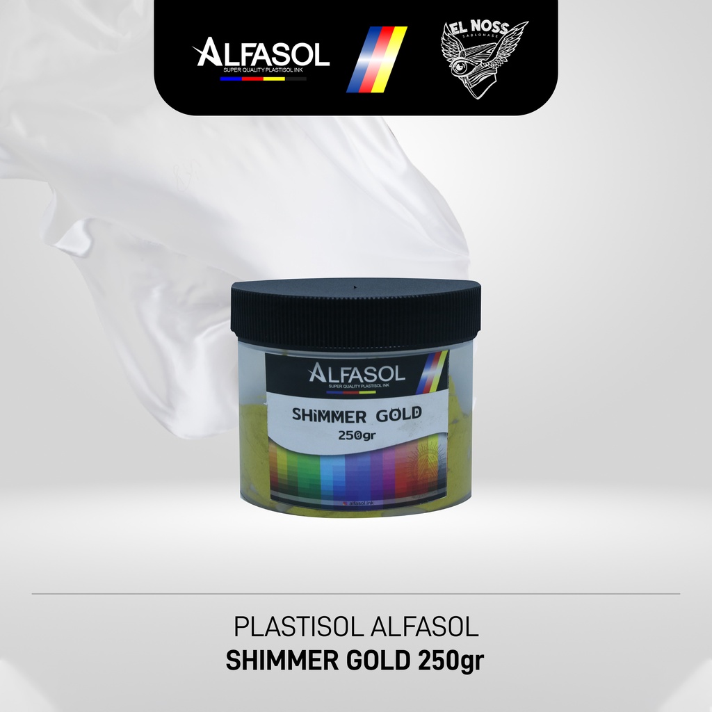 Jual Alfasol Tinta Sablon - Shimmer Silver & Shimmer Gold 250gr ...