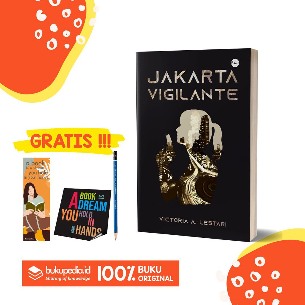 Jual Buku Novel Jakarta Vigilante Victoria A Lestari Aria Media