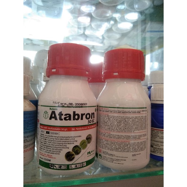 Jual ATABRON 50EC INSEKTISIDA KLORFLUAZURON 50G/L 250ML | Shopee Indonesia