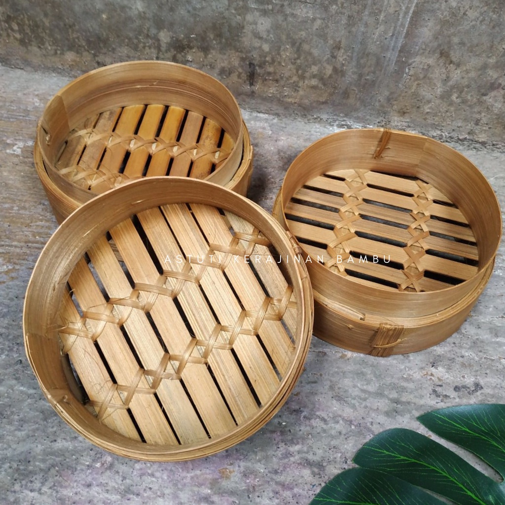 Jual Dimsum Klakat Bambu d 18 cm 1 Bijian/Bawahan Saja Dimsum Siomay ...