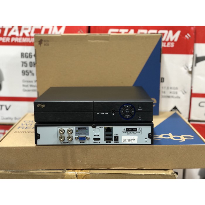 Jual New DVR EDGE 4ch suport 5mp dan smart face | Shopee Indonesia