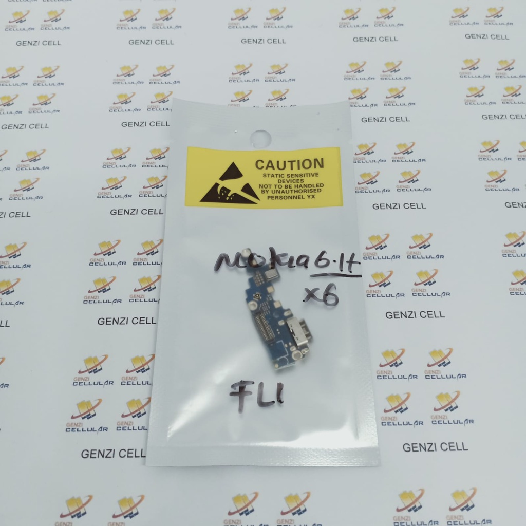 Jual NOKIA 6.1 PLUS - FLEXIBLE CAS PAPAN KONEKTOR CHARGER NOKIA 6.1 ...
