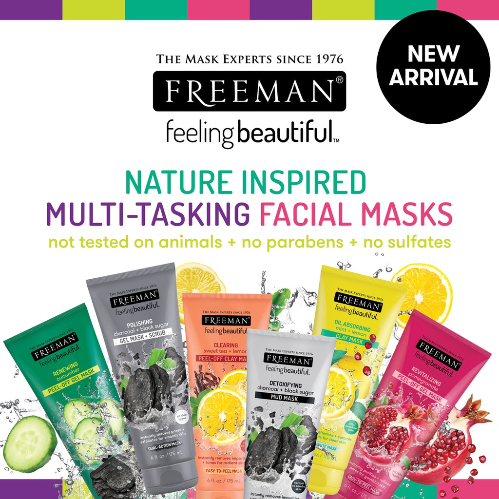 Jual Freeman Feeling Beautiful Mask (175ml) Masker Wajah/Masker ...