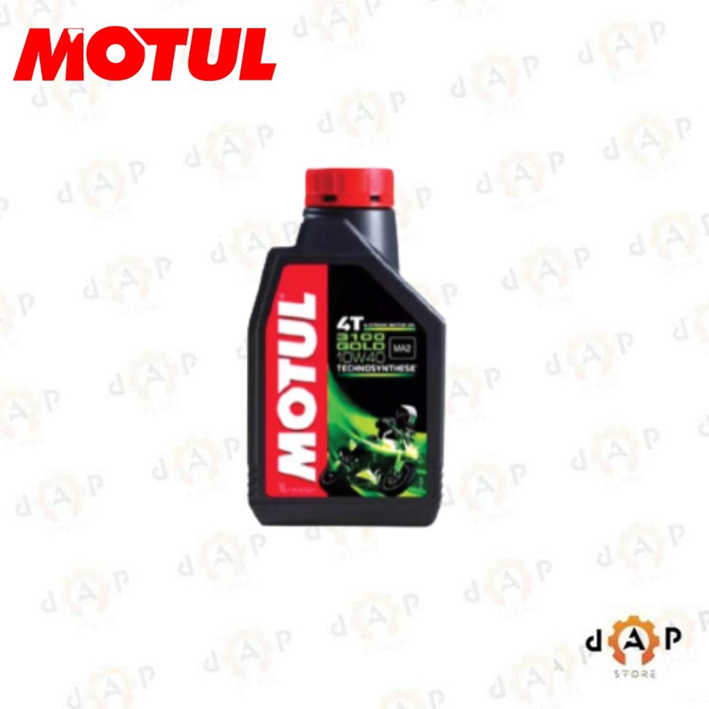 Jual OLI MOTUL 3100 GOLD 15W50 1.L SYNTHETIC (ORIGINAL) OLI MOTOR BEBEK ...