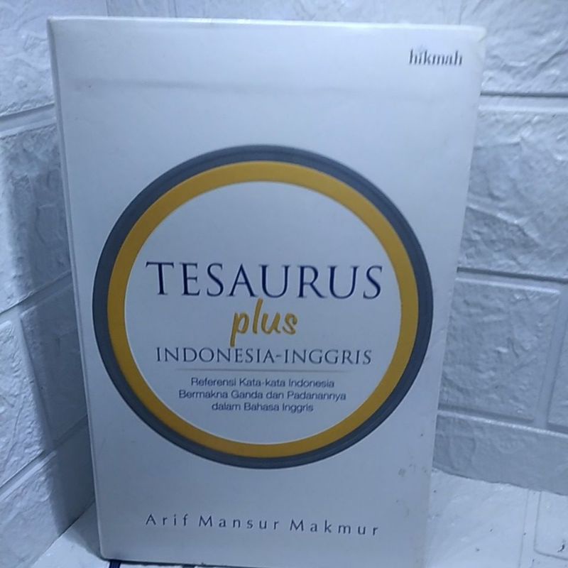 Jual TESAURUS PLUS INDONESIA - INGGRIS | Shopee Indonesia