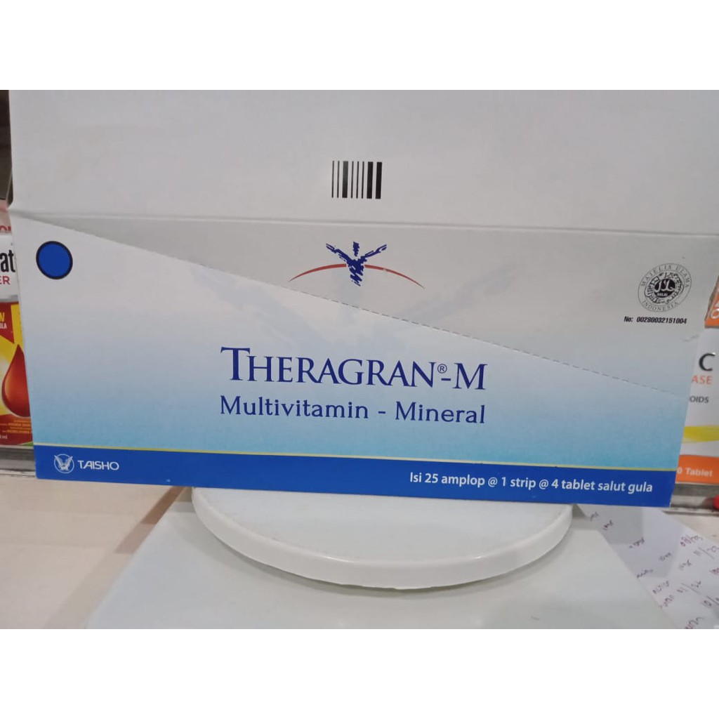 Jual THERAGRAN-M TABLET - PER STRIP / MULTIVITAMIN | Shopee Indonesia